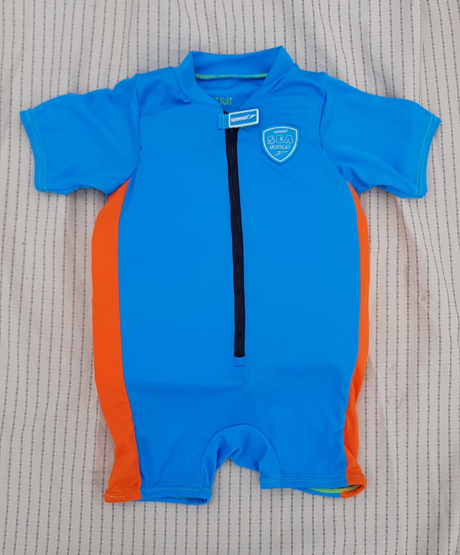SPEEDO Sea Squad Float Suit for kids, Babies & Kids, Babies & Kids ...