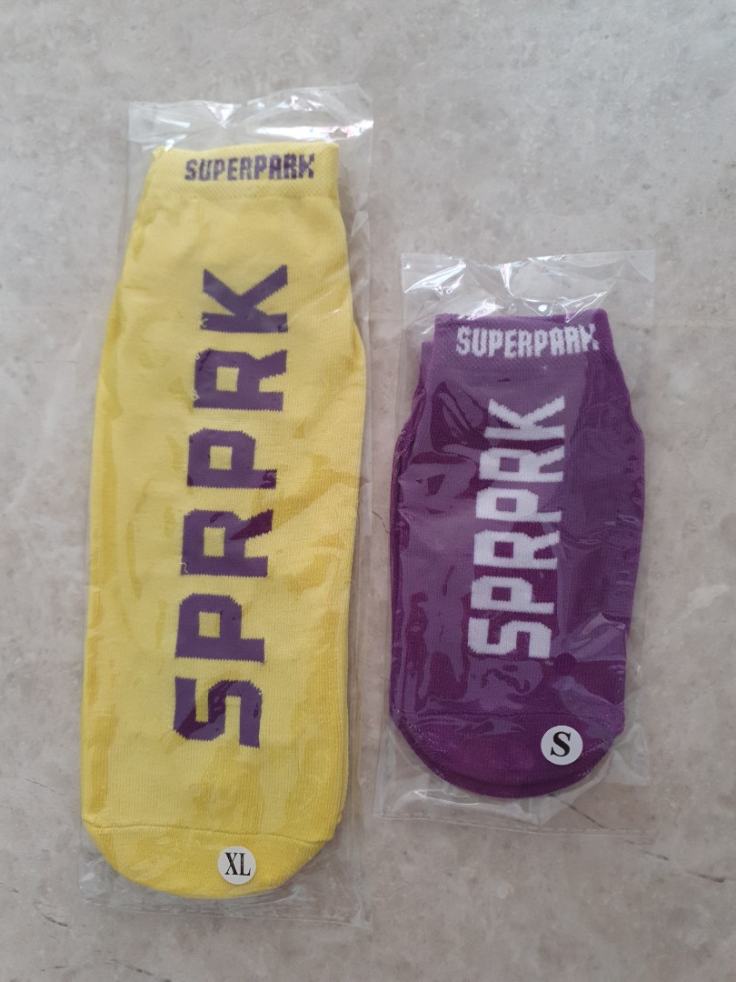 Super Park Grip Socks, Everything Else on Carousell