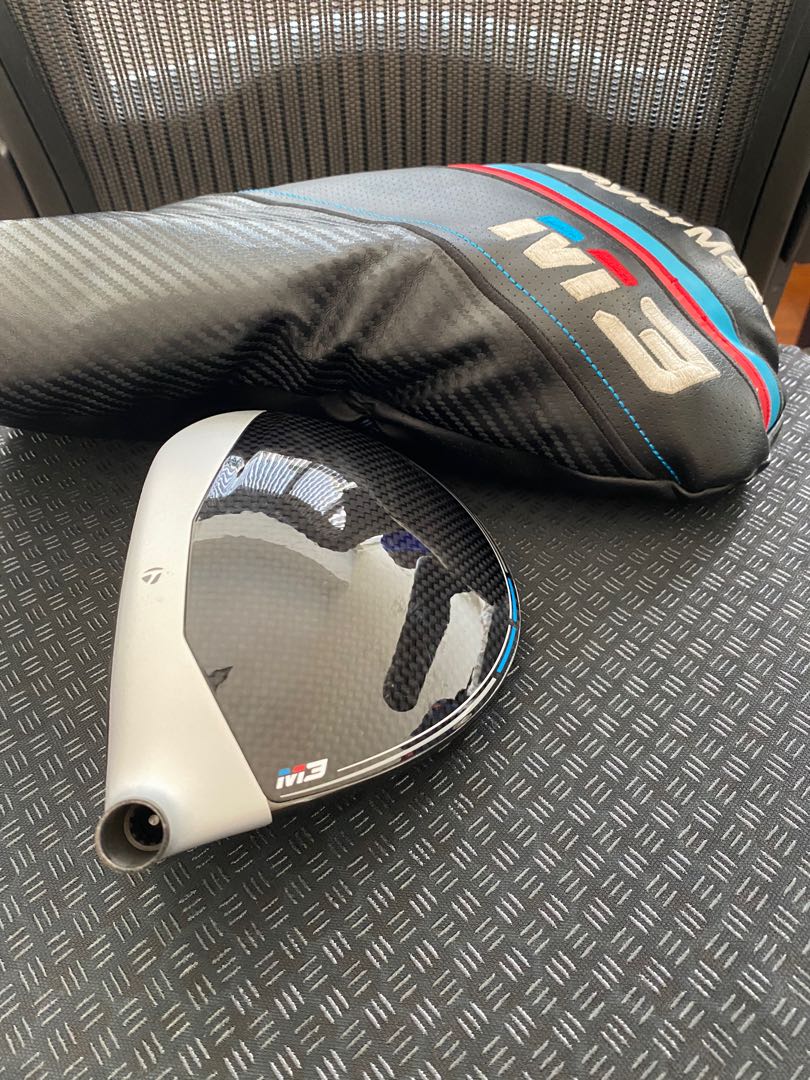 Taylormade M3 driver 10.5 head with cover, Sports Equipment, Sports ...