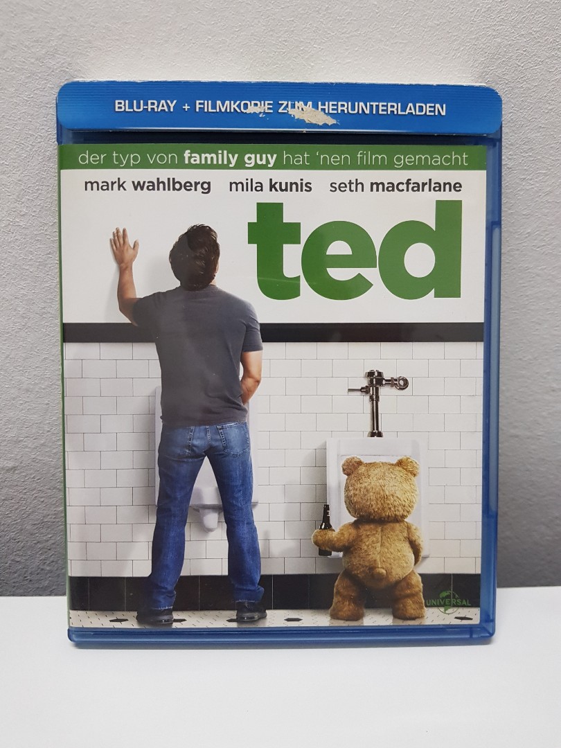 Ted Blu-ray + DVD set, Hobbies & Toys, Music & Media, CDs & DVDs on Carousell
