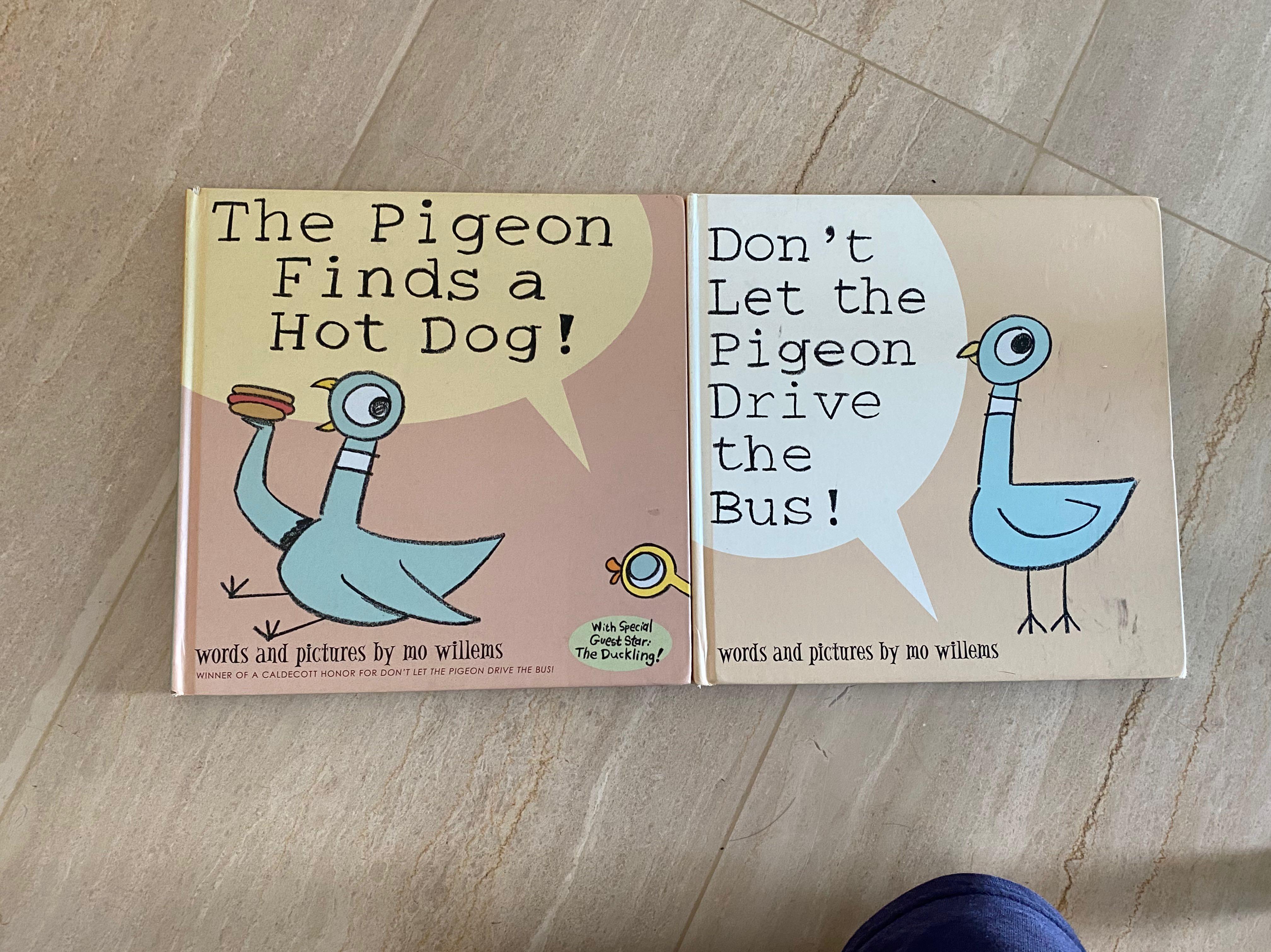 The pigeon finds a hot dog; don’t let the pigeon drive the bus, Hobbies ...