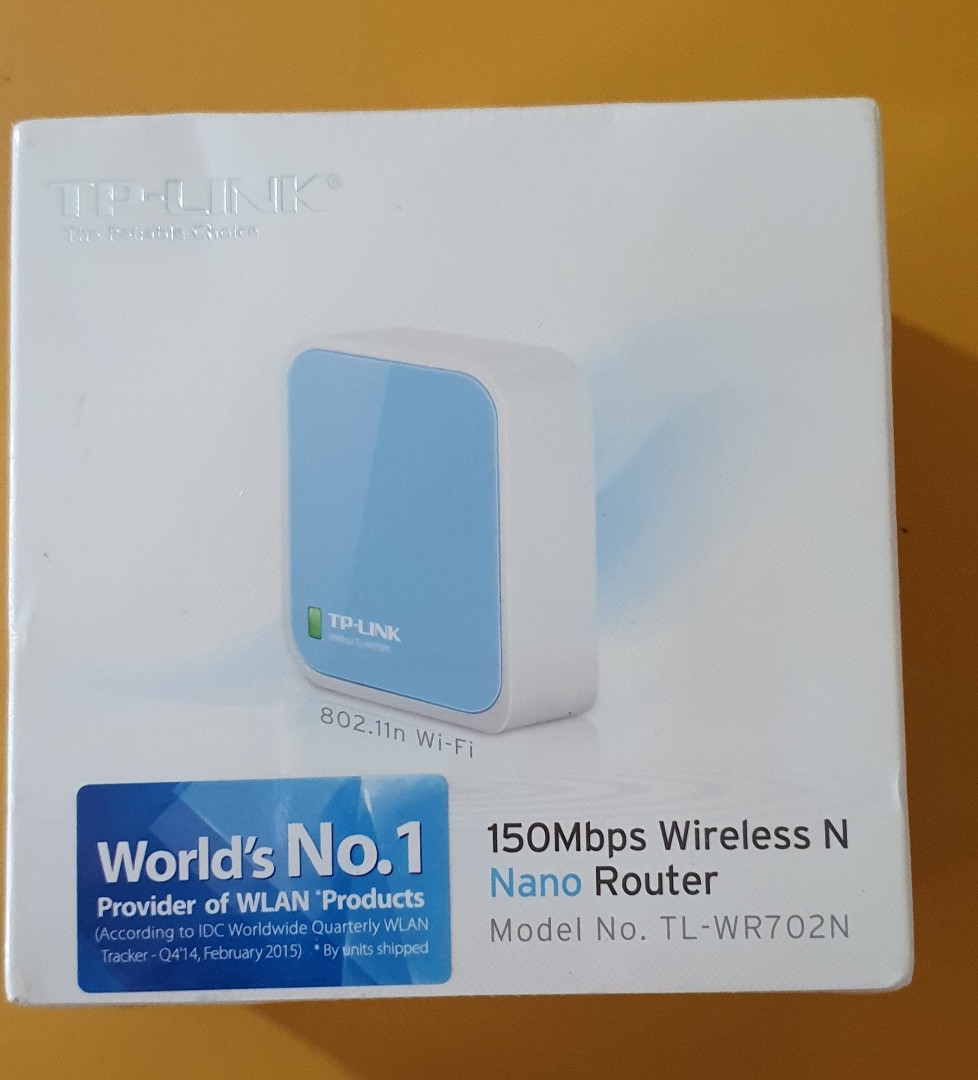 TP-LINK 150Mbps Wireless N Nano Router TL-WR702N, Computers & Tech ...