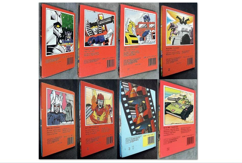Transformers Ladybird Book #1-8 Lot, Hobbies & Toys, Books & Magazines ...