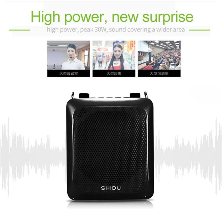 Portable Amplifier 25W Mini Audio Bluetooth Speaker Voice Amplifier ...
