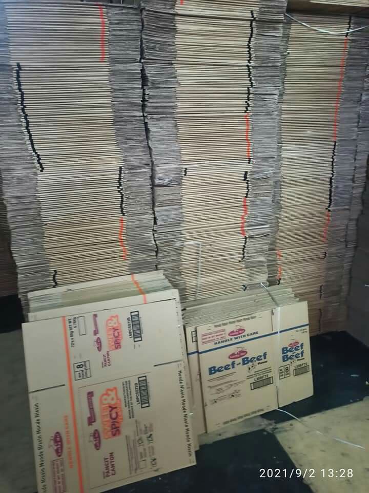 Used cartons, Announcements on Carousell