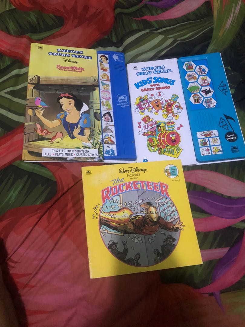 Vintage read and sound story books disney, Hobbies & Toys, Books ...