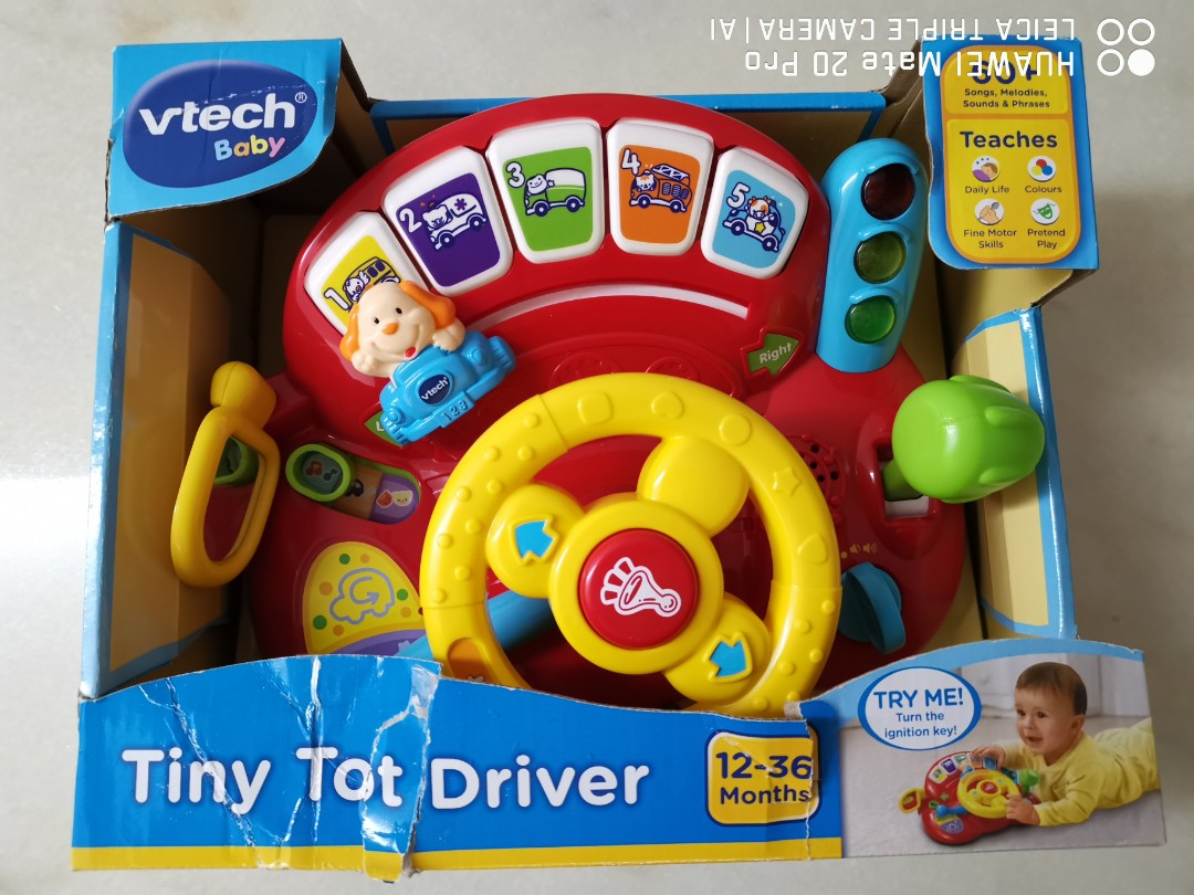 Vtech Tiny tot driver, Babies & Kids, Infant Playtime on Carousell
