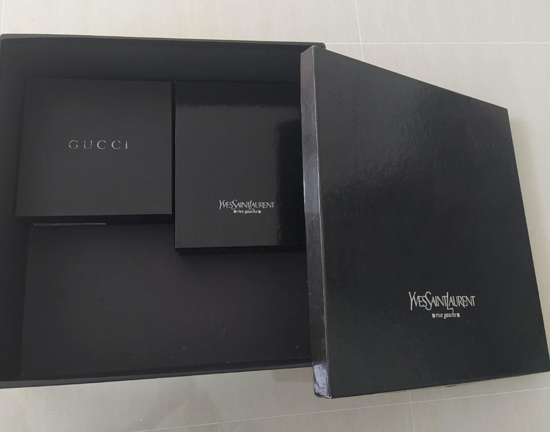 YSL large box, Luxury, Bags & Wallets on Carousell