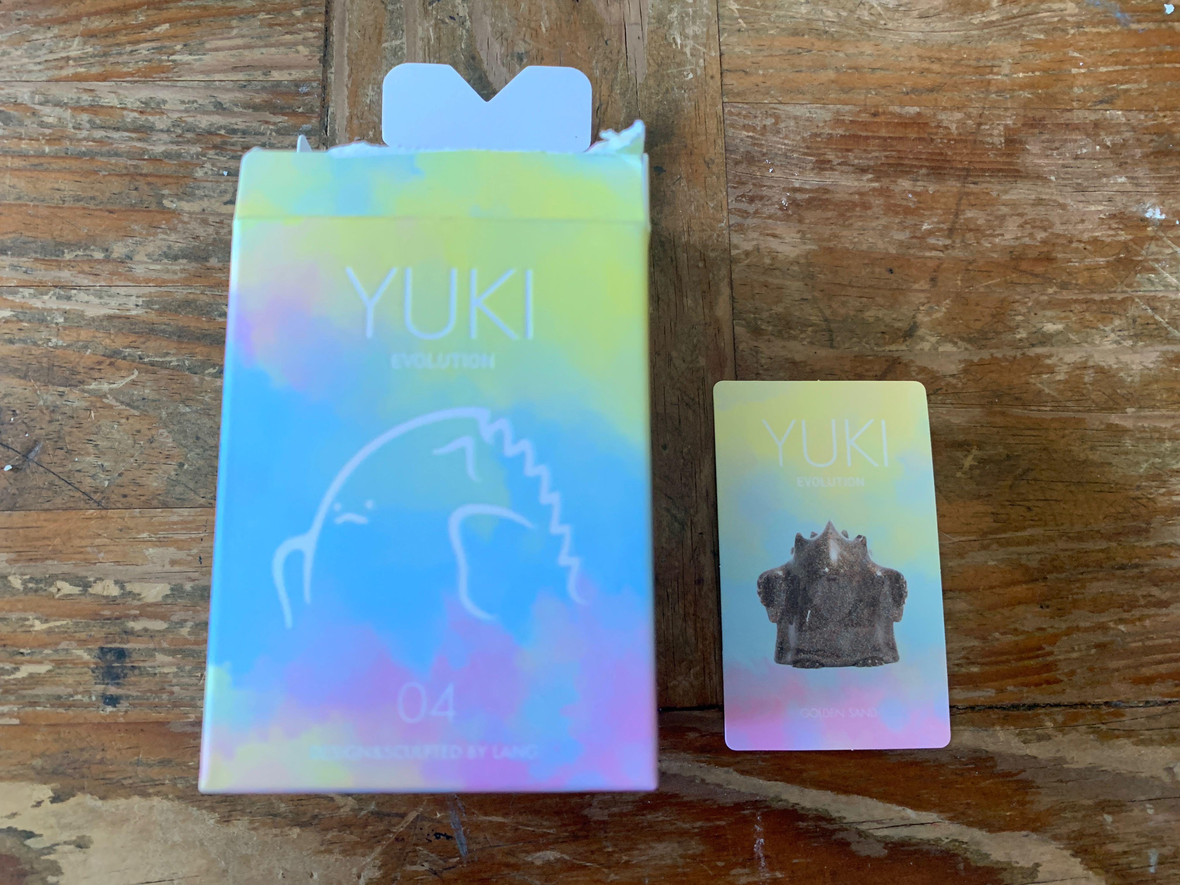 Popmart Yuki Evolution Series 4 - Golden Sand, Hobbies & Toys, Toys ...