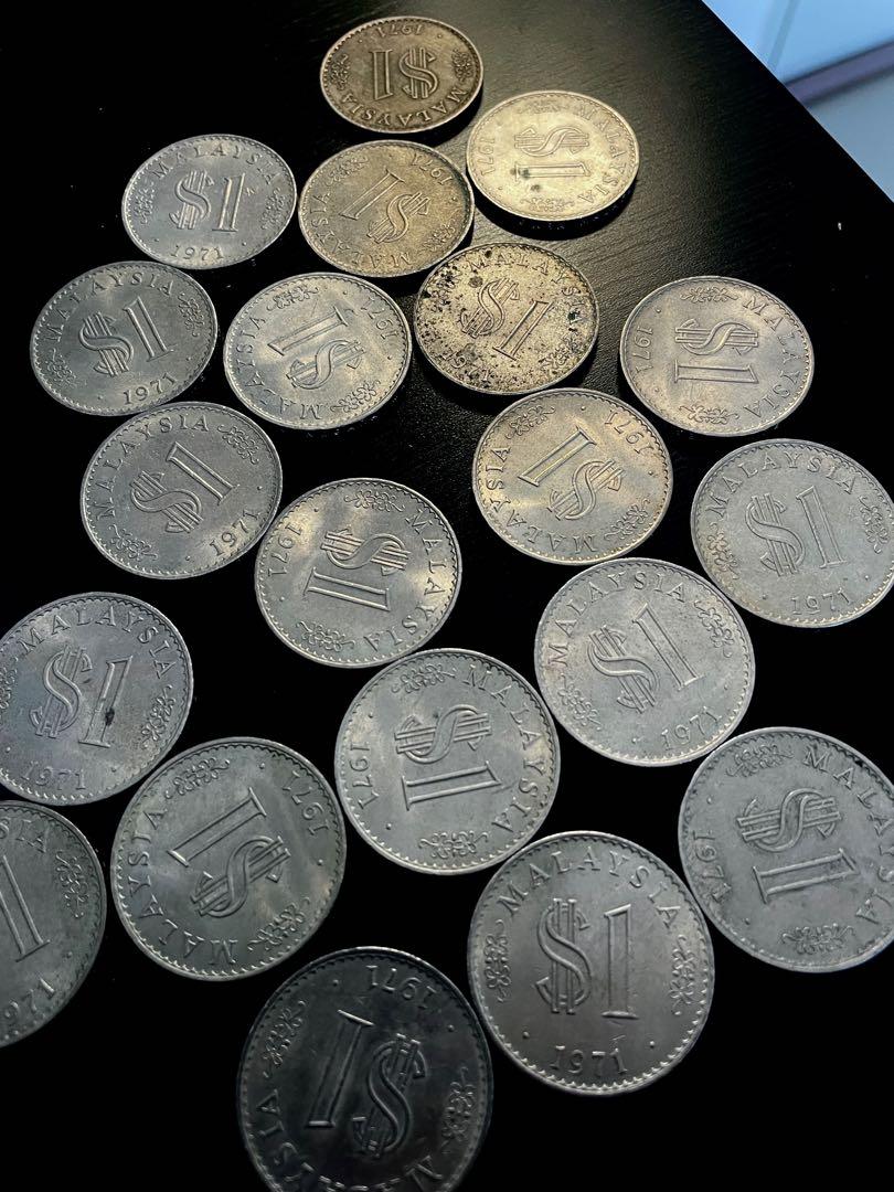 1971 - 1 Ringgit Parlimen Malaysia - [Mint State] - Duit Lama/ Old Coin ...