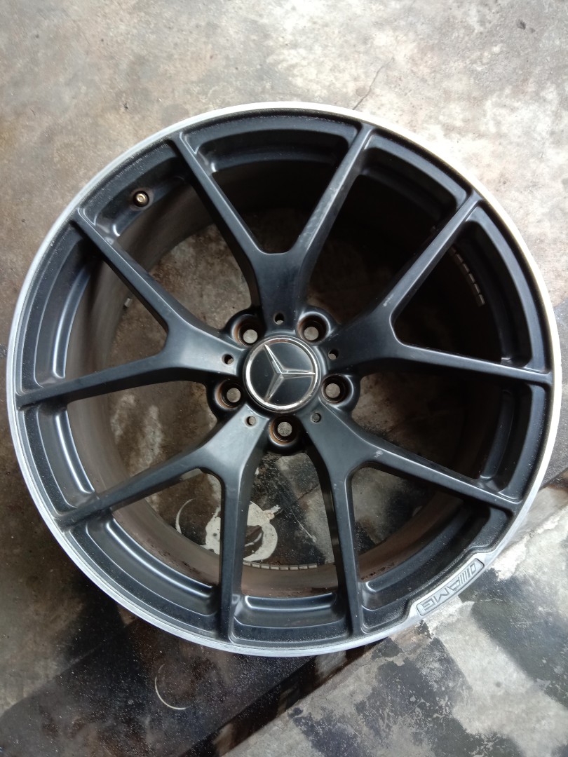 19" AMG rep rims, Car Accessories, Tyres & Rims on Carousell