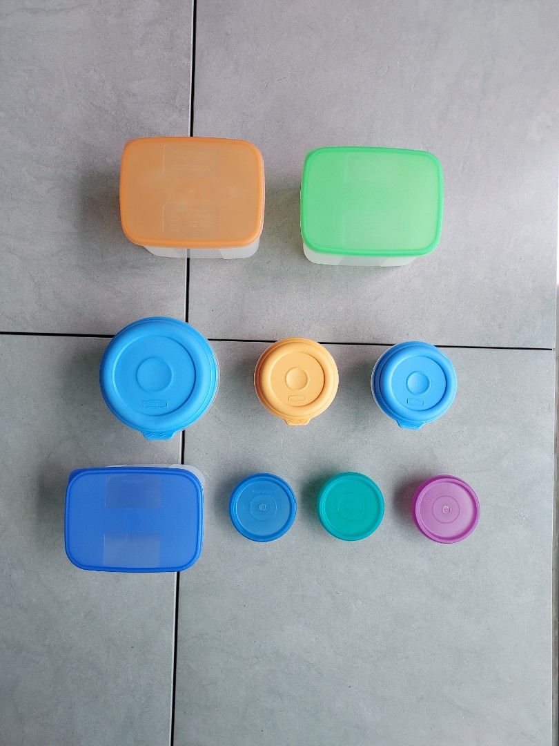 9 Tupperware, Rubber maid & Bio Sence Ware containers, Furniture & Home ...