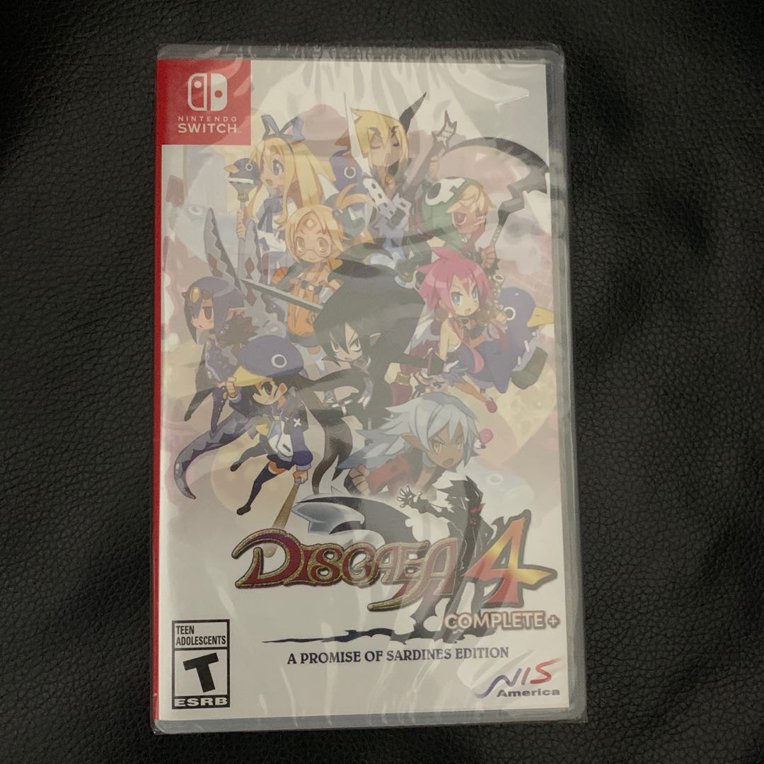 全新 日製歐版 《魔界戰記DISGAEA 4 Return》Switch, 電子遊戲, 電子遊戲, Nintendo 任天堂 - Carousell