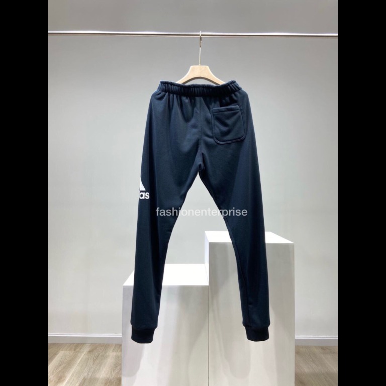 Adidas Essentials Logo Pants, Men's Fashion, Bottoms, Joggers on Carousell