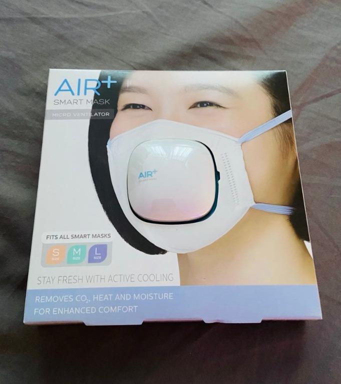 Air + Smart Mask Micro Ventilator, Health & Nutrition, Face Masks ...
