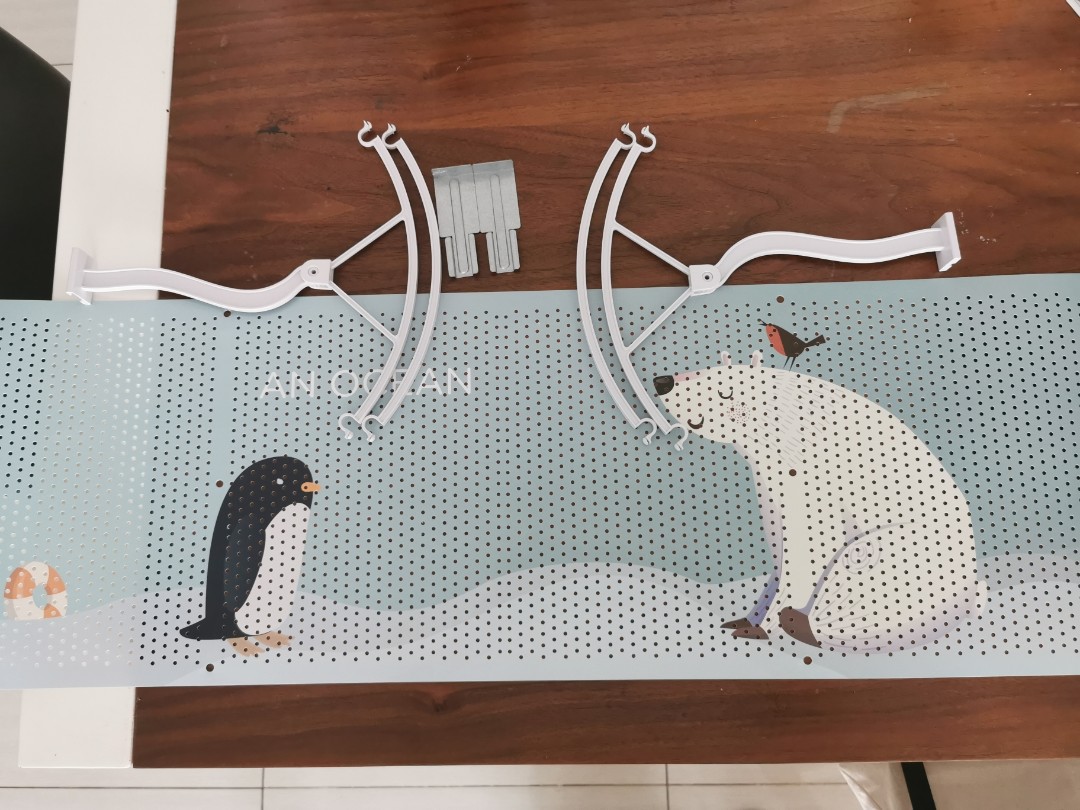 Aircon wind blocker/ windshield, Furniture & Home Living, Bathroom ...