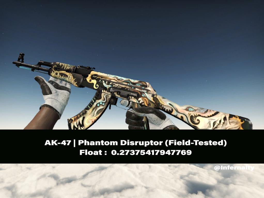 AK-47 Phantom Disruptor FT CSGO SKINS KNIVES, Video Gaming, Gaming ...