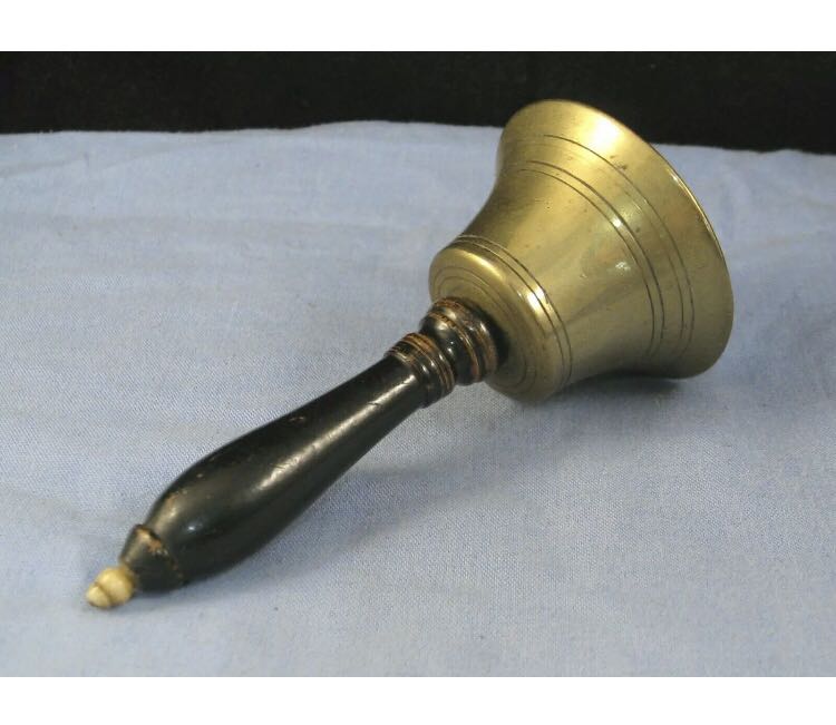 Antique Table Bell English Solid Brass Circa 1900, Hobbies & Toys ...