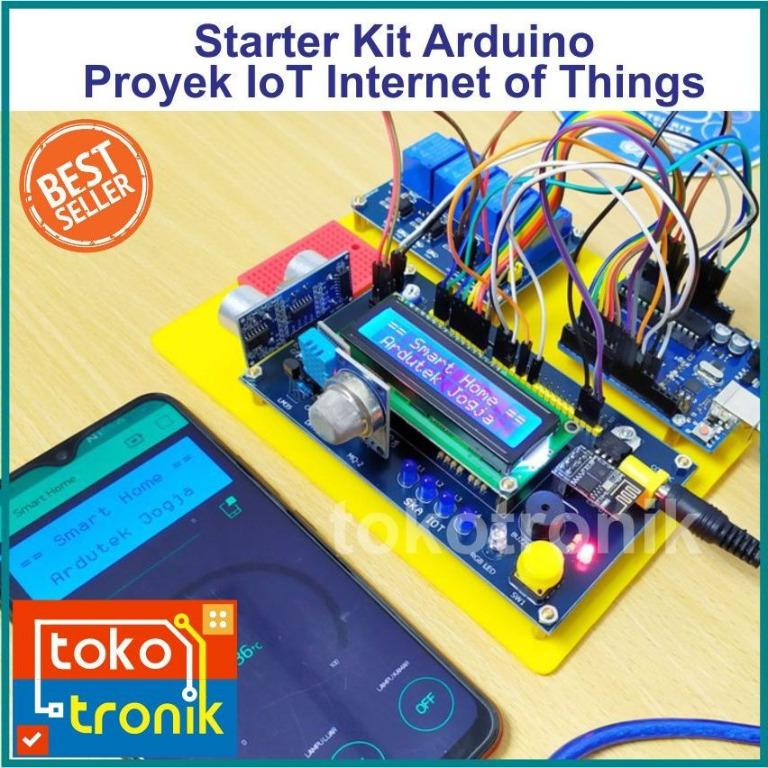 Paket Arduino Starter Kit Iot Dan Cd 50 Proyek Arduino Arduino 2947