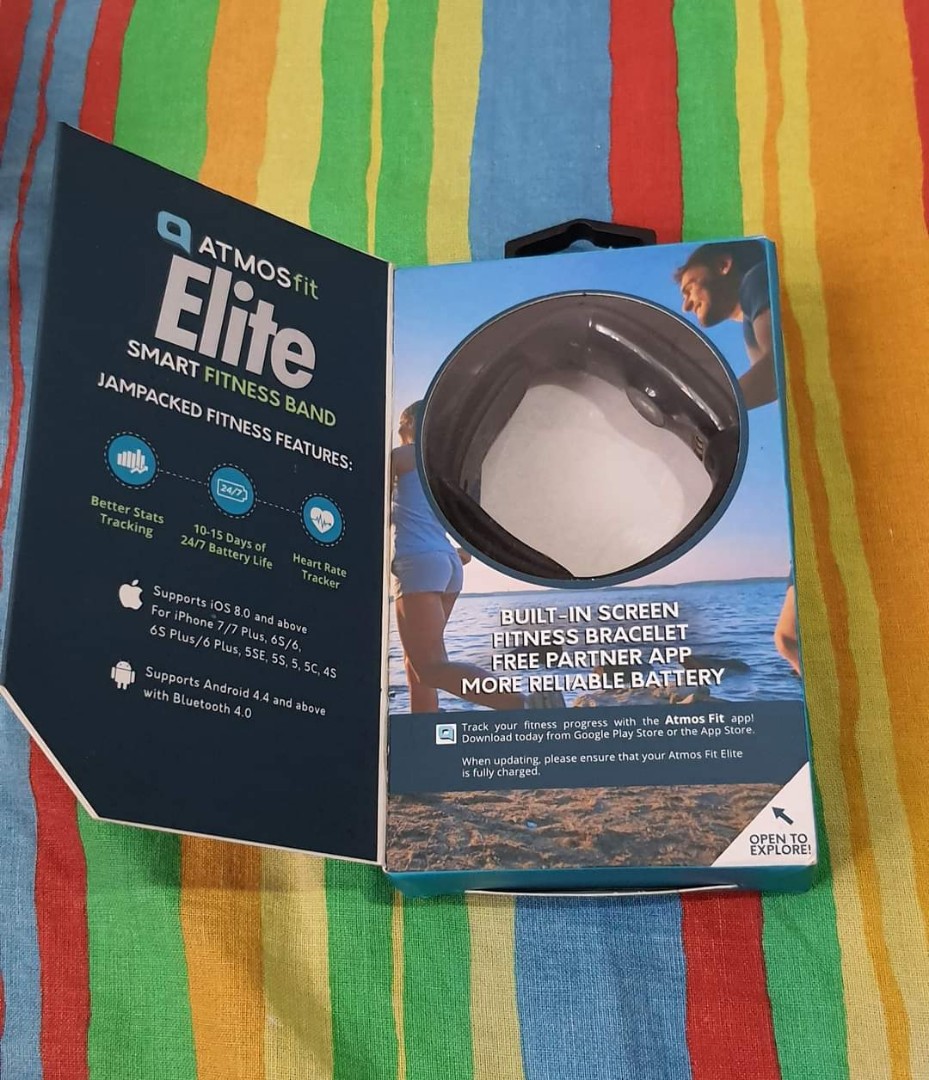 Atmosfit ellite smart watch, Mobile Phones & Gadgets, Wearables & Smart ...
