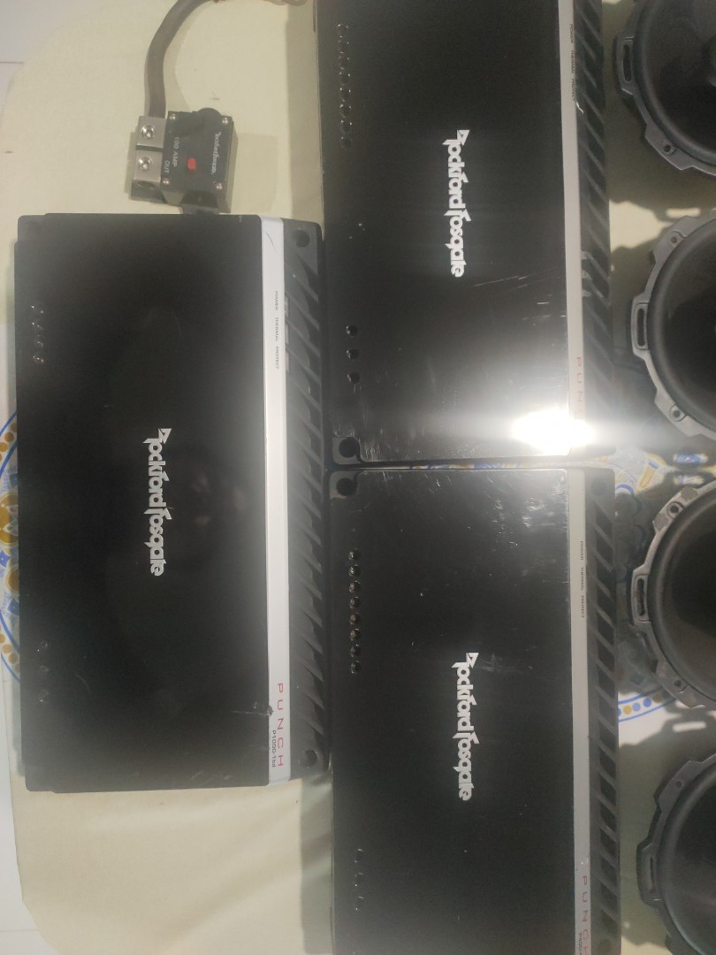 Aunthentic Rockford punch sound system, Audio, Other Audio Equipment on ...