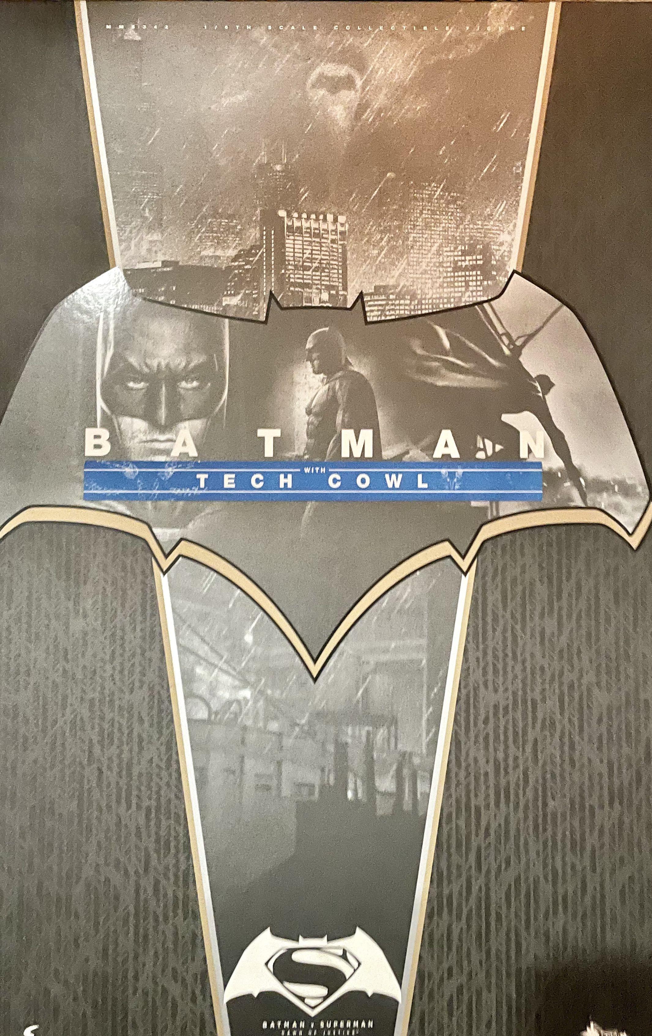 Batman and Tech Cowl, Hobbies & Toys, Toys & Games on Carousell