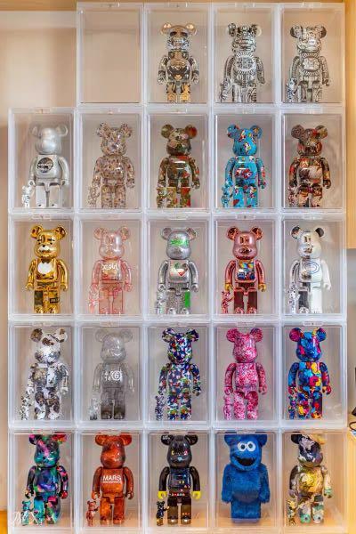 Be@rbrick Display Box 400% bearbrick 展示盒 收納盒, 興趣及遊戲, 玩具 & 遊戲類 - Carousell
