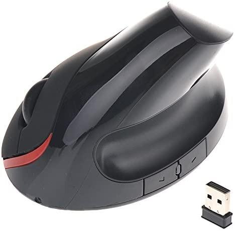(BLACK) 5D 2.4GHz 1600 DPI Stereo Wireless Mouse with Battery Wireless ...
