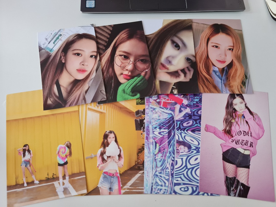 Blackpink Rosé Postcard, Hobbies & Toys, Memorabilia & Collectibles, K-Wave on Carousell