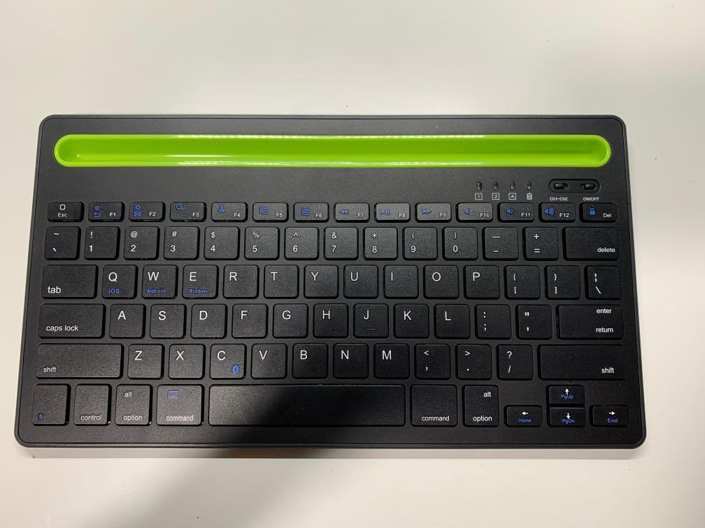 Bluetooth Keyboard 11 inch for Tablets with Tablet Stand / Groove ...