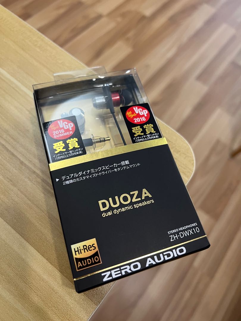 [BNIB] Zero Audio Duoza dual dynamic earphones, Audio, Earphones on ...