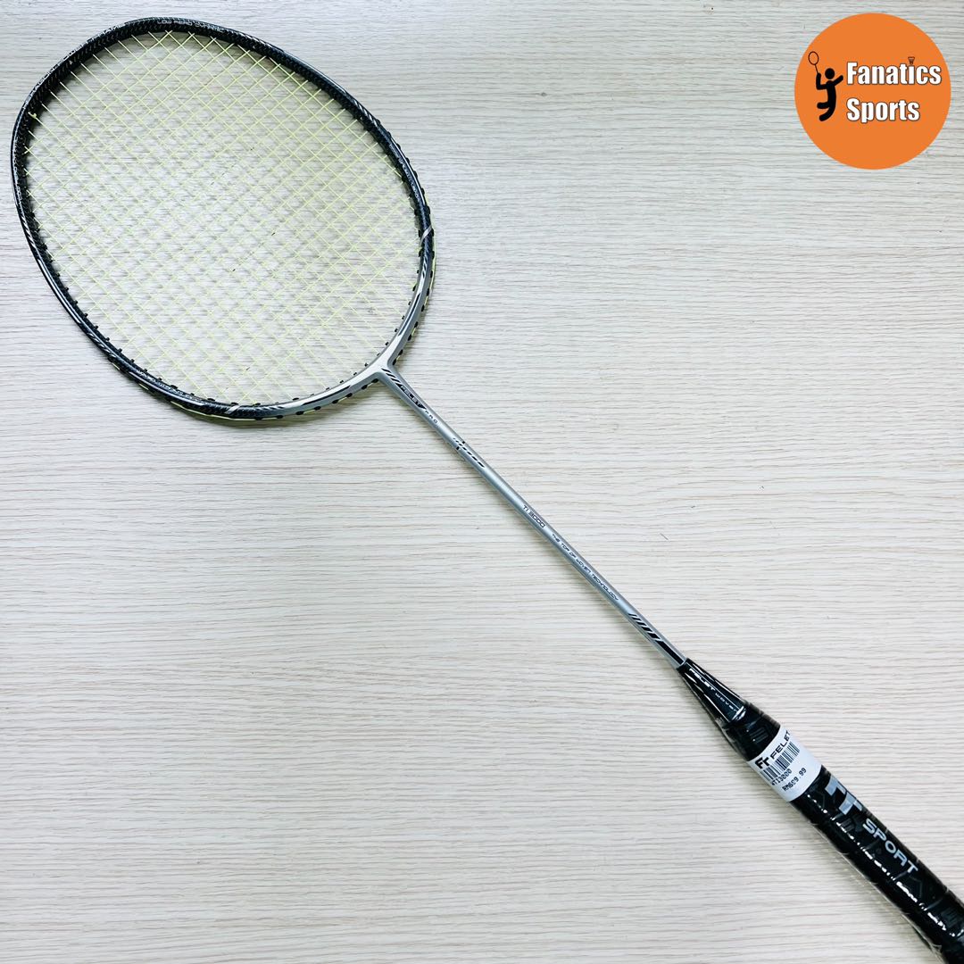 Brand New Felet Woven Ti 3000 Top Range Badminton Racket strung with Li ...