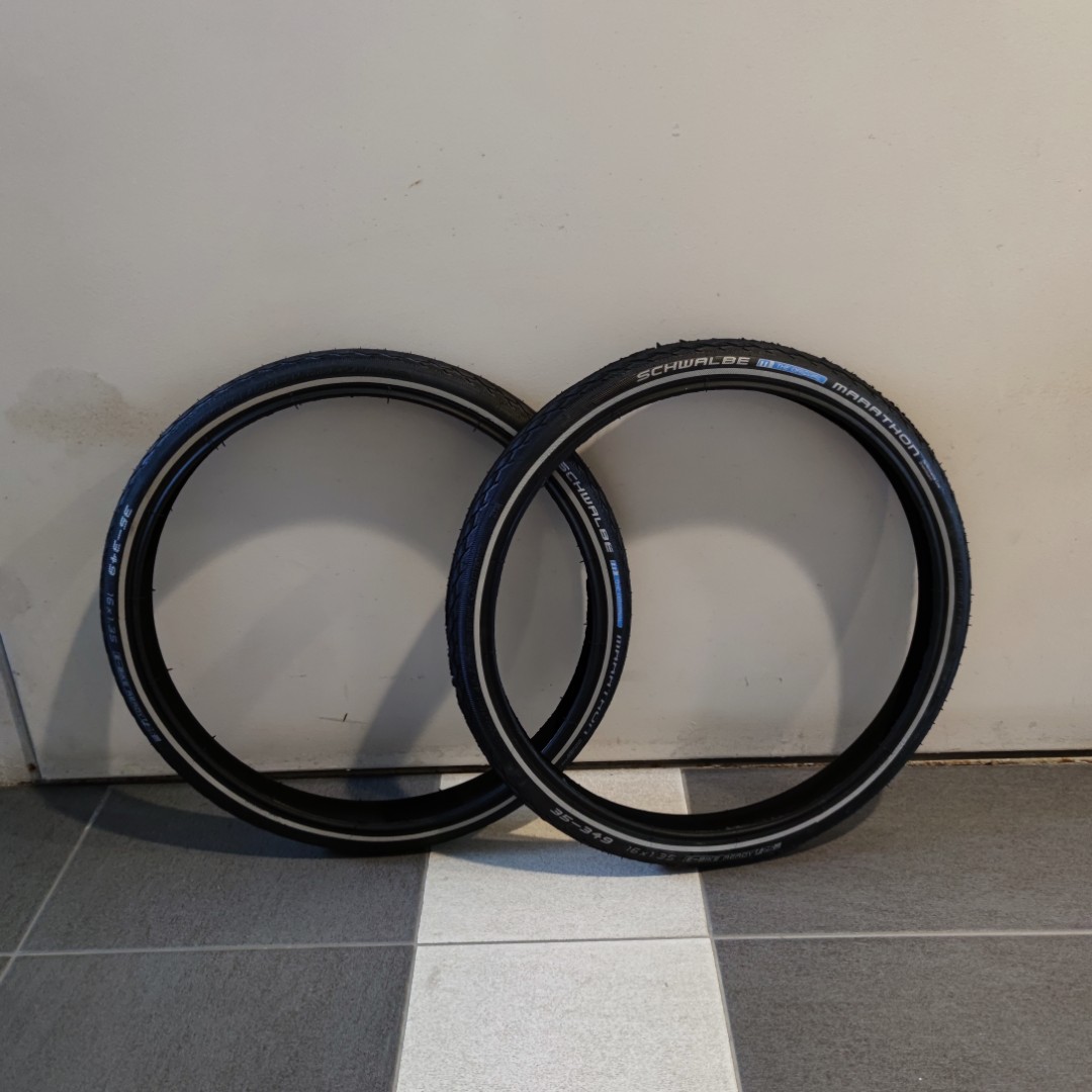 Brompton Marathon Tyre, Sports Equipment, Bicycles & Parts, Parts ...