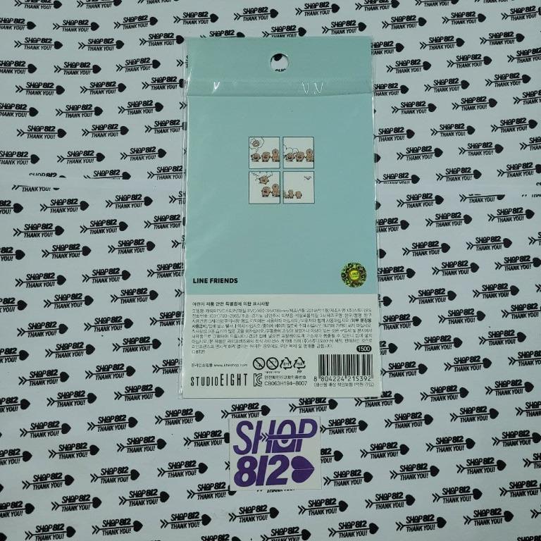 BT21 Clear Sticker - Shooky, Hobbies & Toys, Memorabilia & Collectibles ...