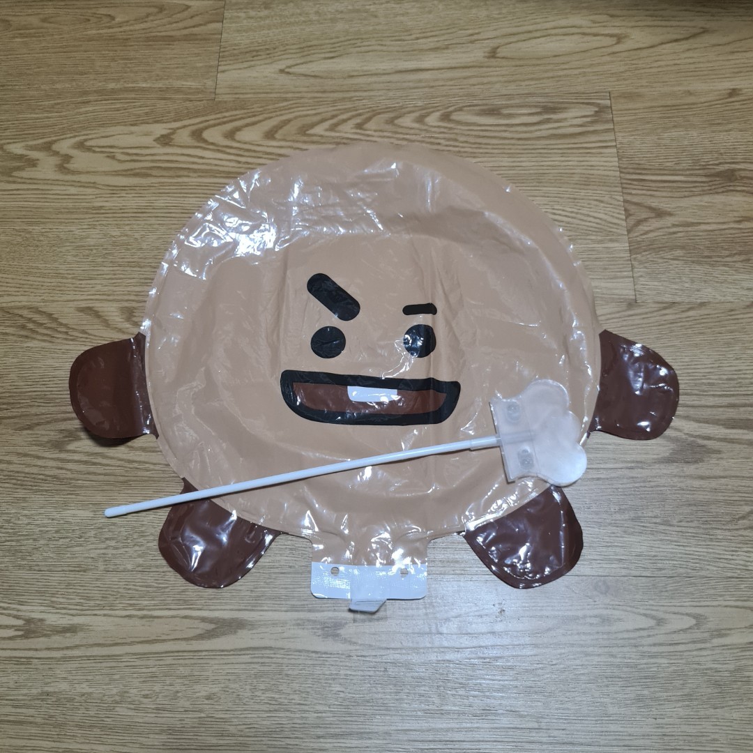 BT21 Shooky Inflatable Balloon, Hobbies & Toys, Stationery & Craft ...