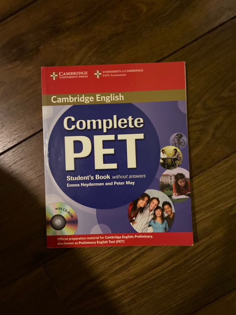 Cambridge English Complete PET textbook, Hobbies & Toys, Books ...