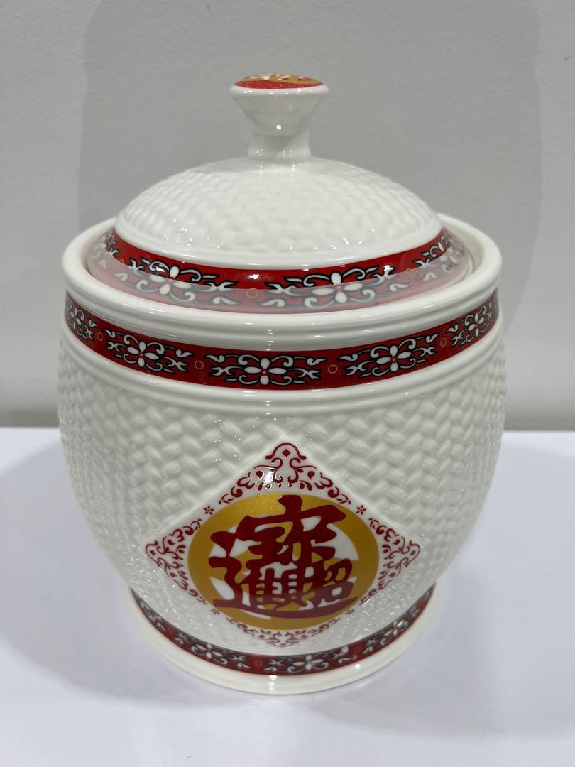 Ceramic Rice Container, Furniture & Home Living, Kitchenware ...