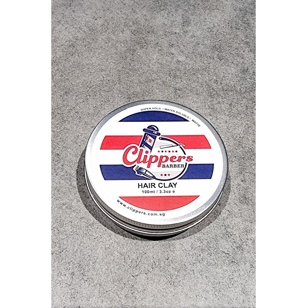 Clippers Barber Hair Clay 100ml, Beauty & Personal Care, Men's Grooming ...