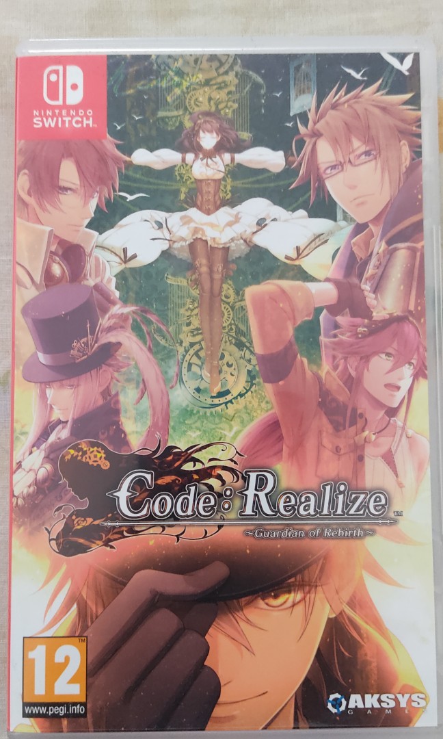 Code: Realize Guardian of Rebirth Otome Game, Video Gaming, Video Games, Nintendo on Carousell