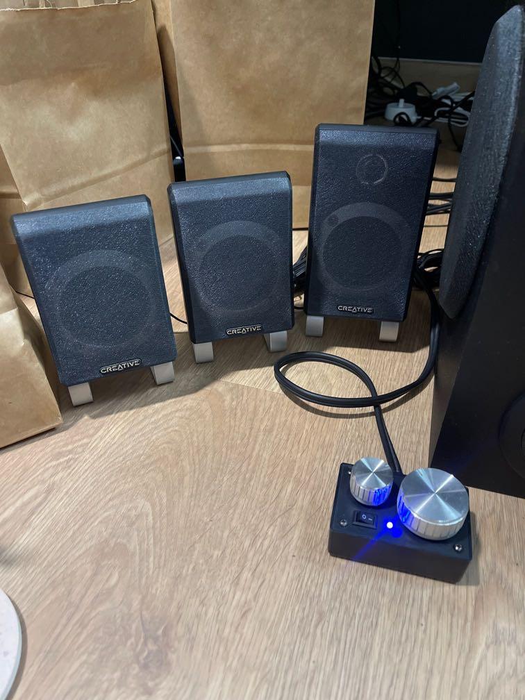 Creative 7.1 Surround Sound Speakers Full set, Audio, Soundbars ...