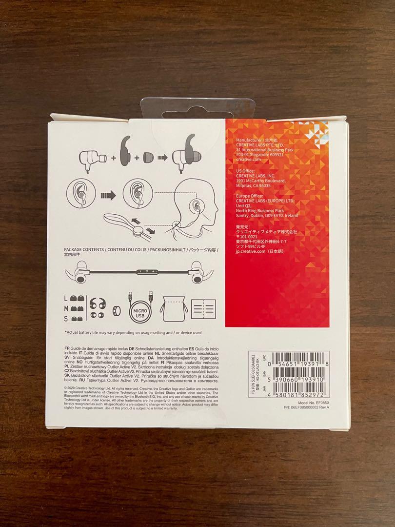 Creative Outlier Active V2, Audio, Earphones on Carousell