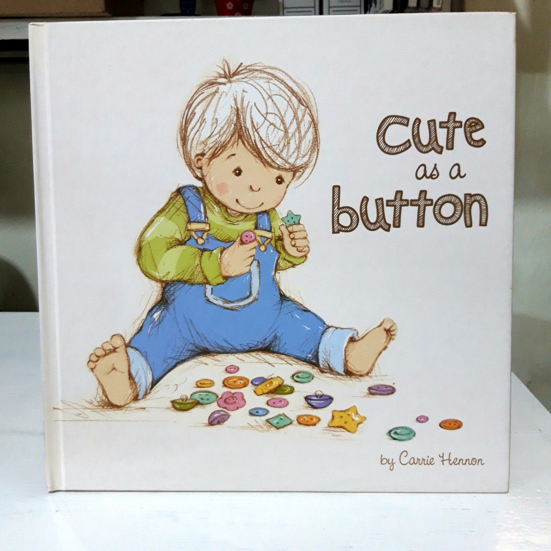 Cute as a Button Storybook, Hobbies & Toys, Books & Magazines, Children ...