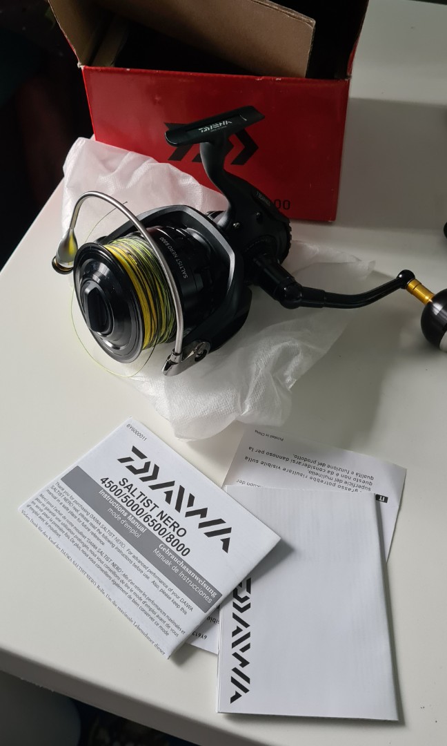 Daiwa saltist nero 8000, Sports Equipment, Fishing on Carousell