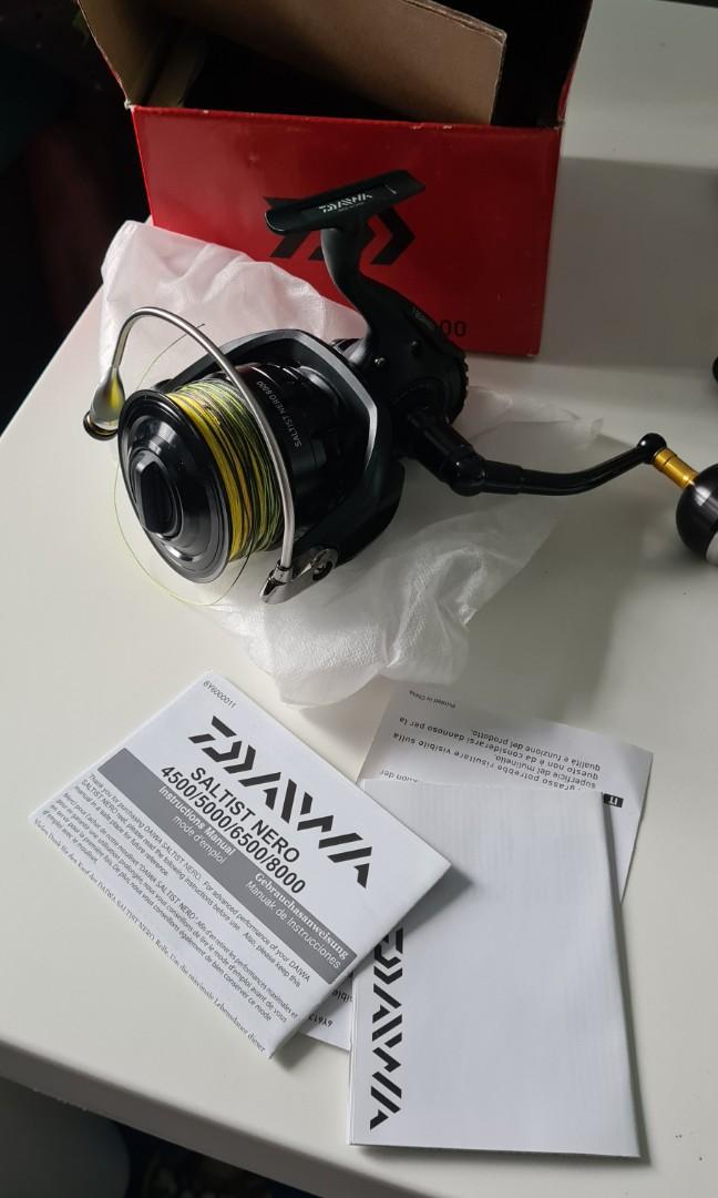 Daiwa saltist nero 8000, Sports Equipment, Fishing on Carousell