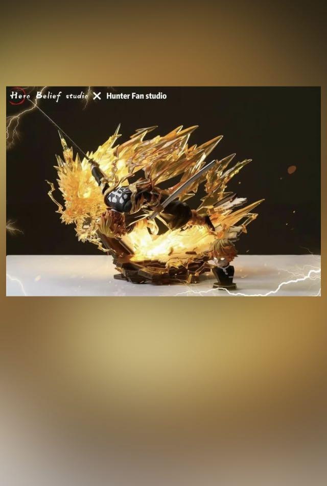 Demon Slayer - Zenitsu 7th Form (Hero Belief studio x Hunter Fan Studio ...