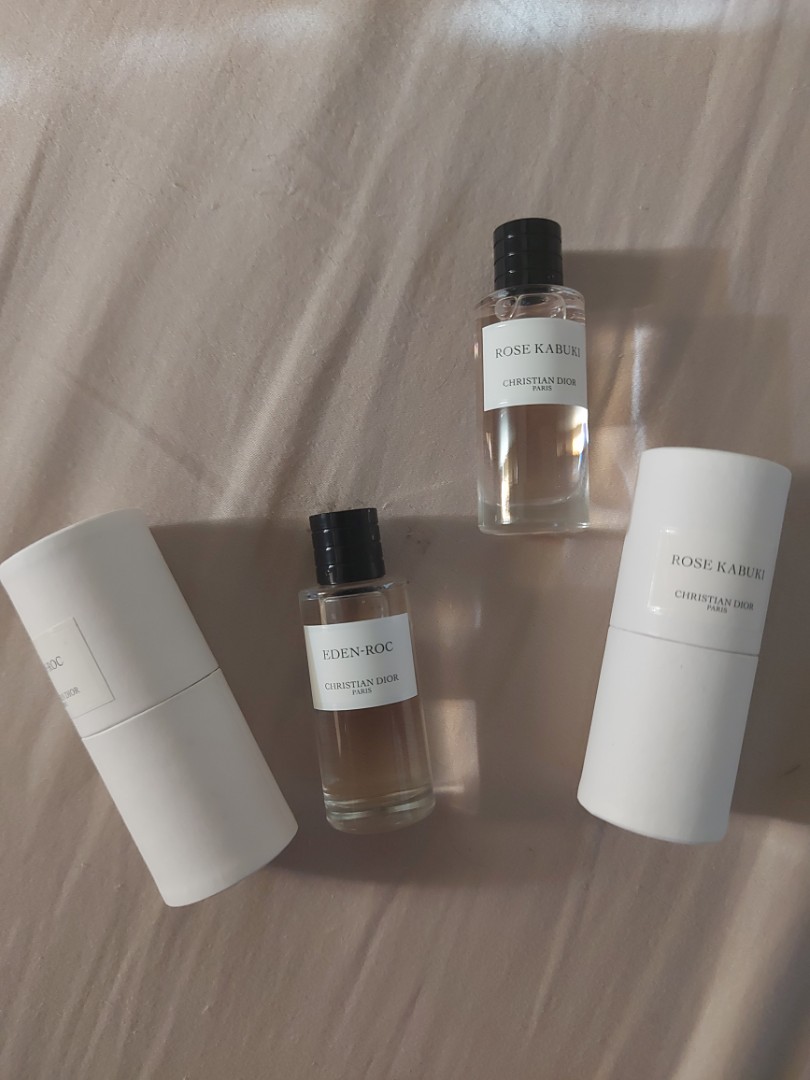 Dior Miniature Sample 7.5ml Eden-Roc Rose Kabuki, Beauty & Personal ...