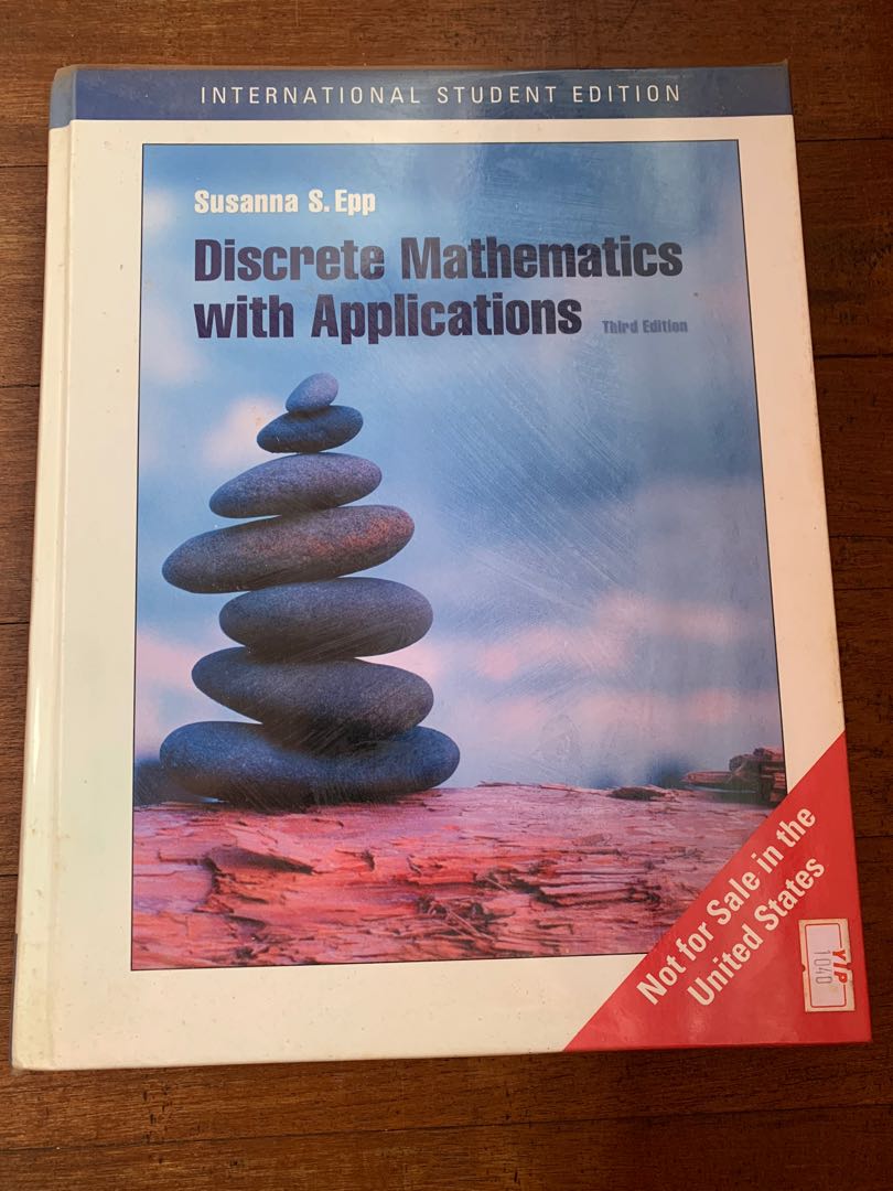 Discrete Mathematics with Applications (3rd Edition), Hobbies & Toys ...