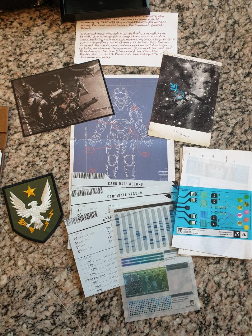 Halo Dr Halsey's Journal - Halo Reach Limited Edition, Hobbies & Toys ...