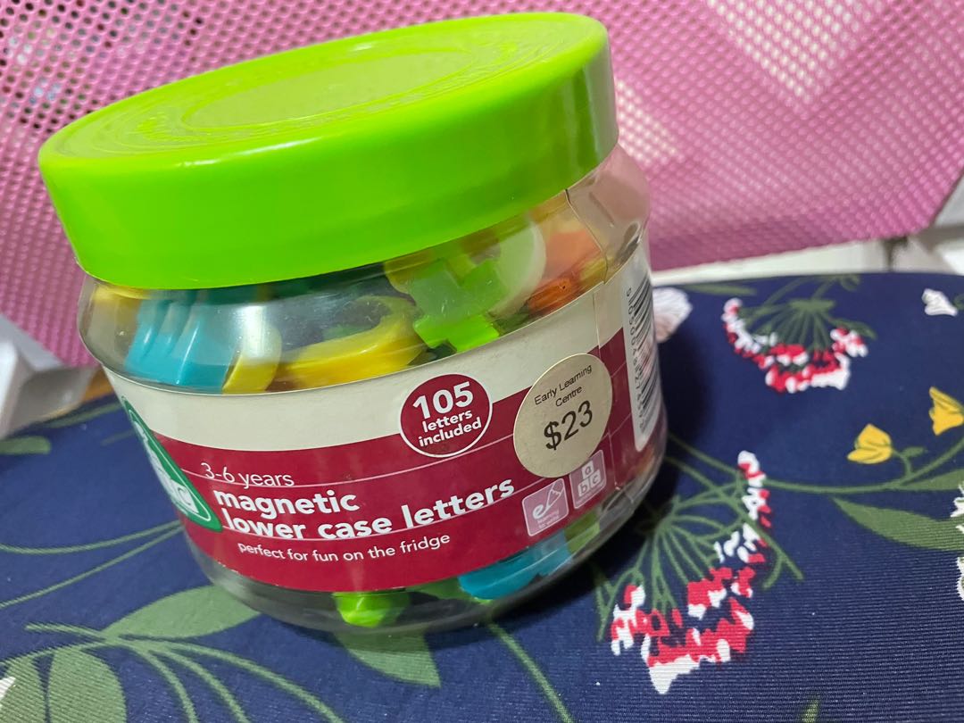 ELC Magnetic Alphabets, Hobbies & Toys, Toys & Games on Carousell
