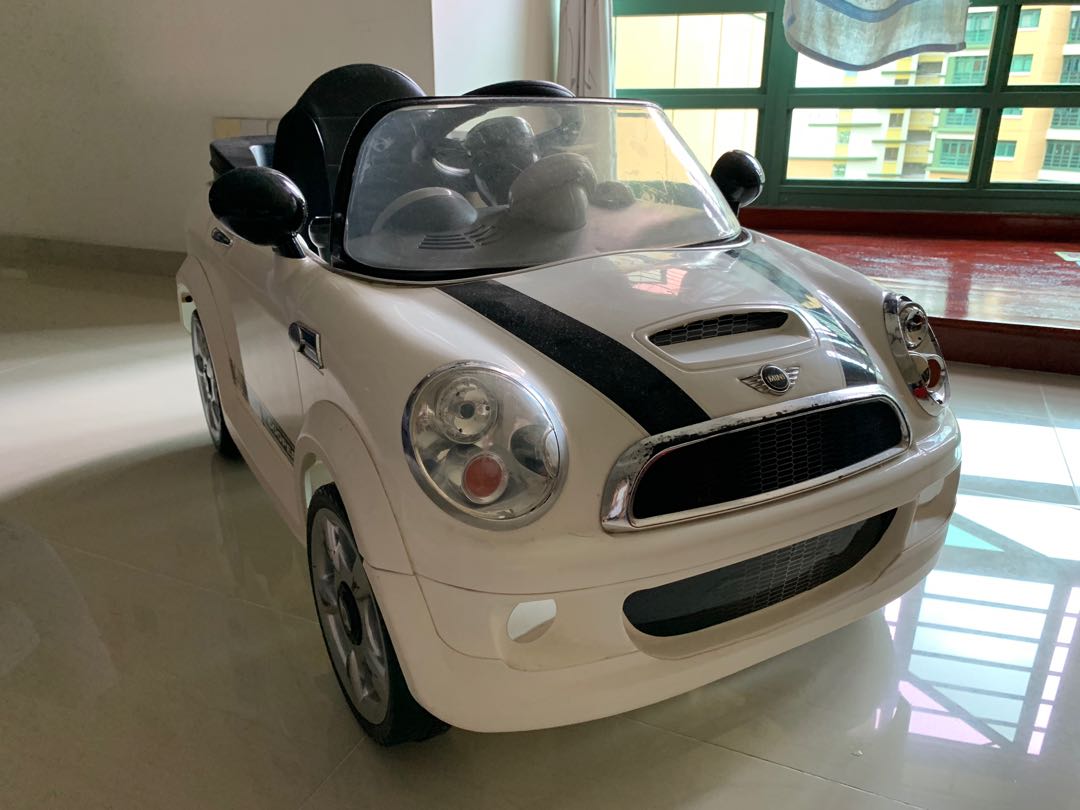 Electric car for kids (Mini Cooper), Hobbies & Toys, Toys & Games on ...